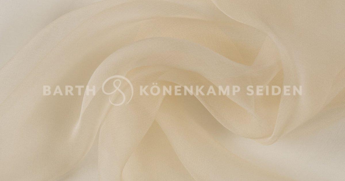 3003-10 Pure China silk Chiffon beige | Barth & Könenkamp Seiden